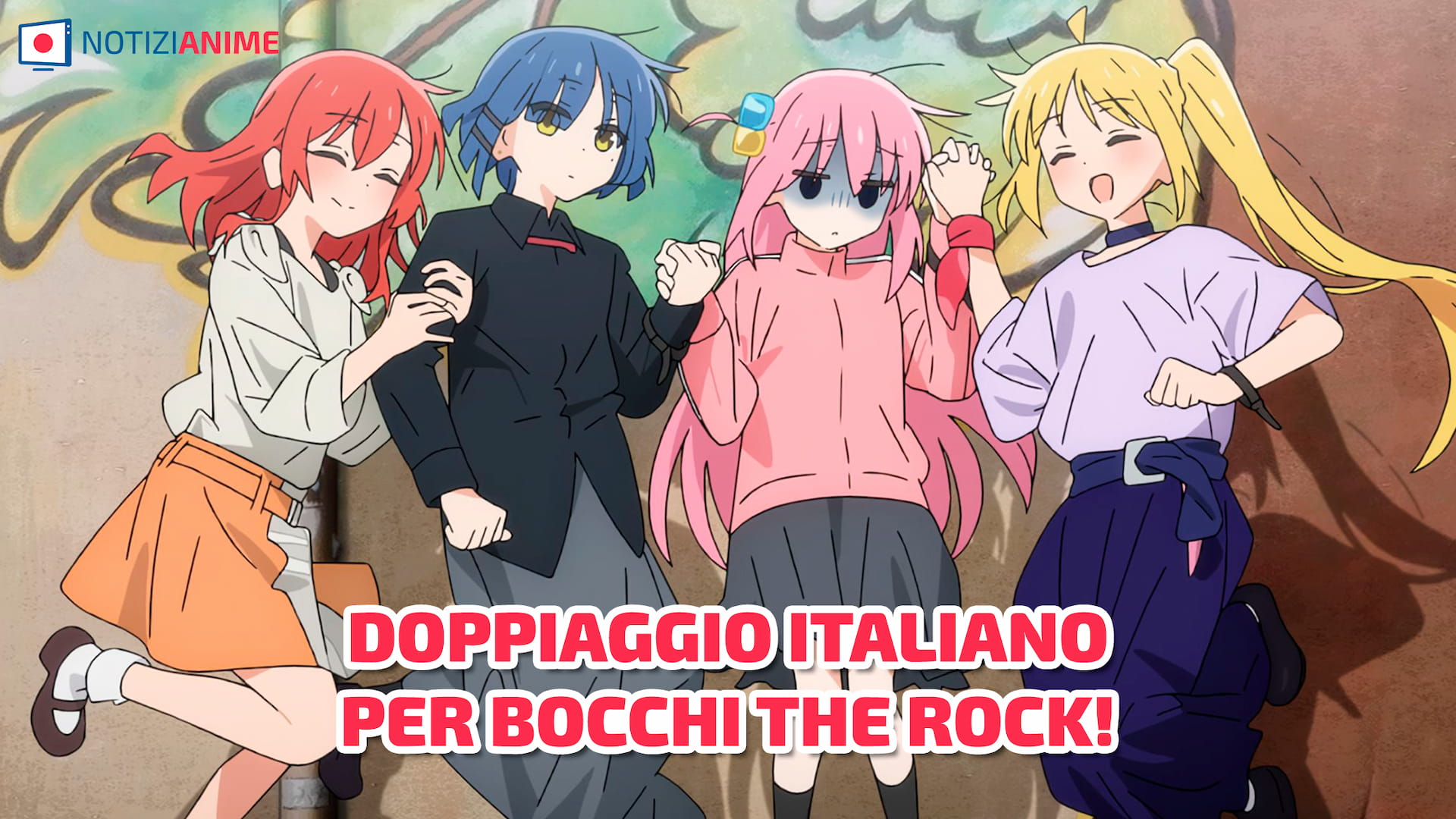 Il doppiaggio italiano di Bocchi the Rock è su Crunchyroll!